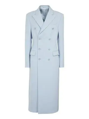 Wardrobe.NYC Double-breasted Wool Coat - Blue