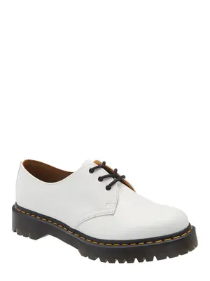 Dr. Martens 1461 3 Eye Shoe White Leather