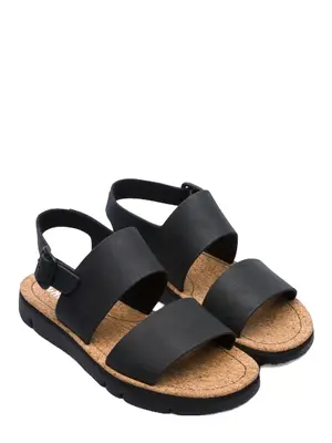 Camper Camper Oruga Slingback Sandal Black