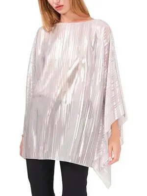 Chaus Hilo Dolman Sleeve Tunic - Silver/silver