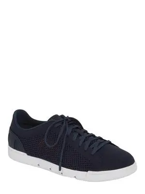 Swims Breeze Tennis Washable Knit Sneakers - Navy