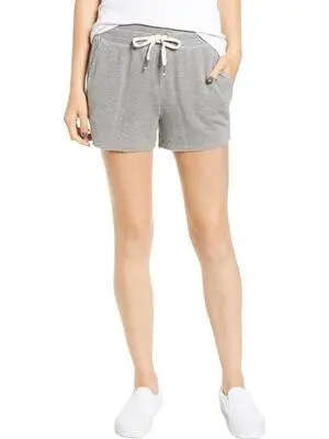 Splendid Splendid Dream Slub Shorts Heather Grey