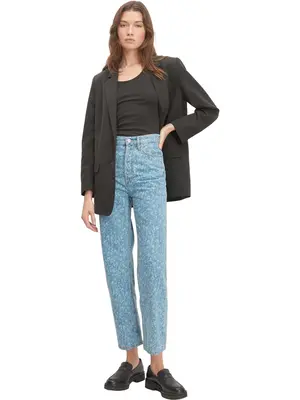 Everlane Rigid Way-High® Jean Light Painterly Strokes