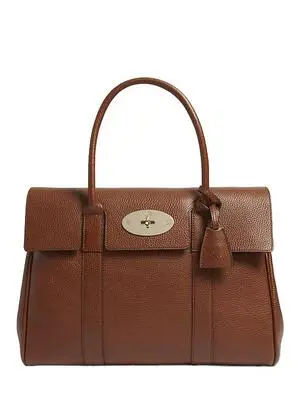 Mulberry Bayswater Leather Tote Bag - Oak