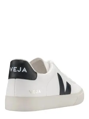 VEJA VEJA Campo Bicolor Leather Low-Top Sneakers White/black