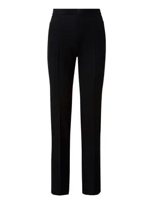 Akris Francoise Slim-straight Pants - Black