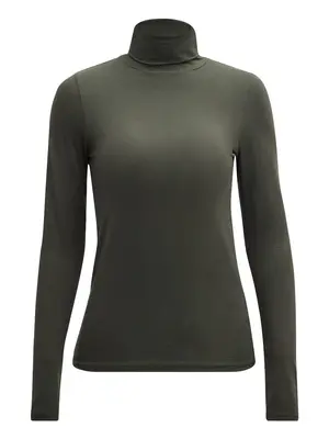 Majestic Filatures Majestic Filatures Viscose Jersey Turtleneck Forest