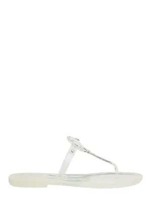 Tory Burch Mini Miller Flat Thong Sandals - Clear