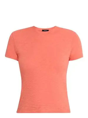 Theory Theory Tiny Tee 2 Nebulous Organic Cotton Top Sien