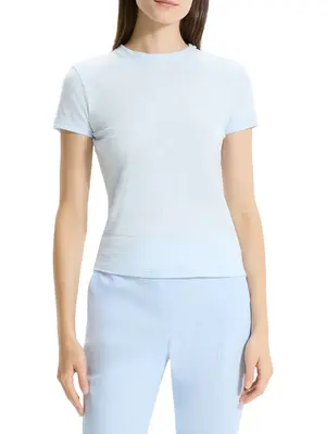 Theory Theory Tiny Tee 2 Nebulous Organic Cotton Top Skylt