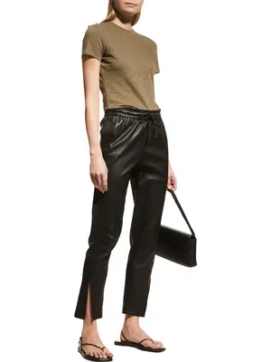 Theory Theory Tiny Tee 2 Nebulous Organic Cotton Top Wllw