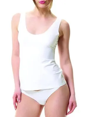 Commando Commando Whisper Layering Tank White