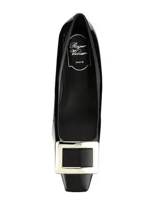 ROGER VIVIER Decollette Belle Vivier Patent Pumps - Black