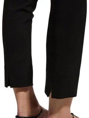 Vince Stitch-front Seam Leggings - Black