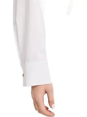 L & APOS;AGENCE L'Agence Kendra High-Rise Flare Jeans Blanc