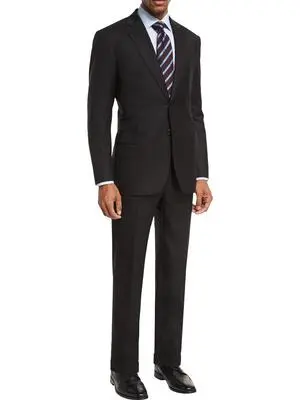 Brioni Essential Virgin Wool Two-piece Suit - Black