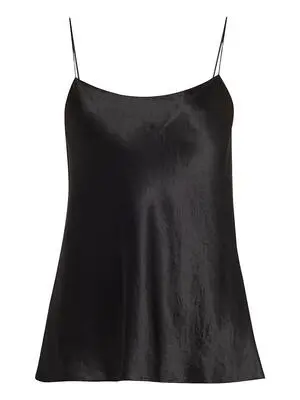 VINCE Vince Satin Scoop-neck Cami