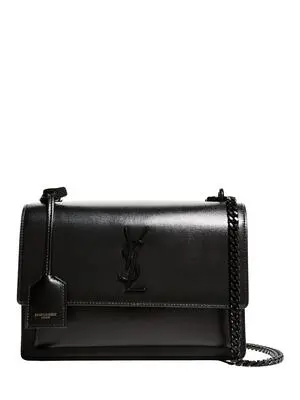 Saint Laurent Sunset Medium Bag - Noir