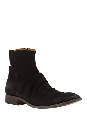 John Varvatos John Varvatos Morrison Sharpei Suede Boots Black