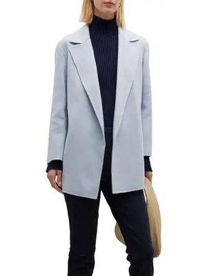 Theory Theory Clairene Coat Light Gray