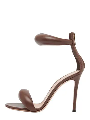 GIANVITO ROSSI Gianvito Rossi Bijoux Napa Leather Sandals Brown