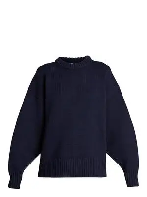 THE ROW Ophelia Wool-cashmere Sweater - Dark Navy
