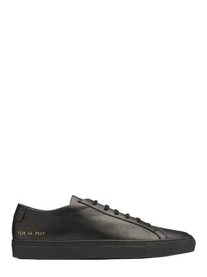 COMMON PROJECTS Achilles Leather Low-top Sneakers - Black