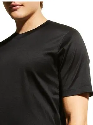 Eton Apos;s Luxe Jersey T-shirt - Black