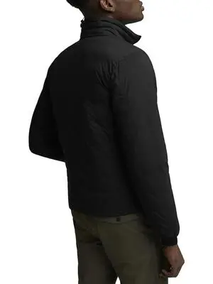 Canada Goose Lodge Zip-front Puffer Coat - Black