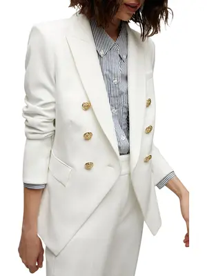 Veronica Beard Veronica Beard Miller Dickey Jacket Off White With Go