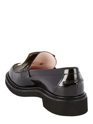 ROGER VIVIER Viv Rangers Buckle Loafers - Nero