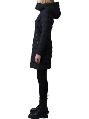 Mackage Farren Lightweight Down Coat - Black