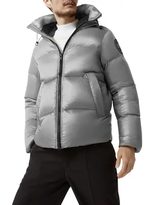 Canada Goose Canada Goose Crofton Puffer Jacket Boulder Grey