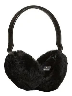 Gorski Gorski Lamb Shearling Earmuffs Black