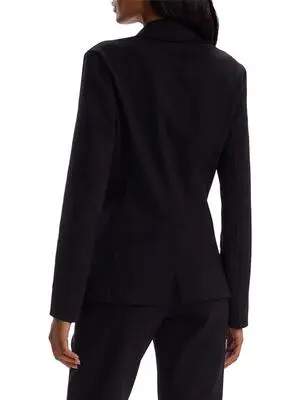 Commando Ceo Neoprene Suiting Blazer - Black