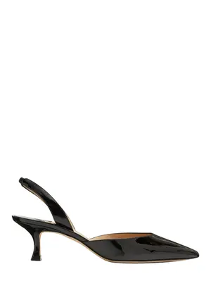 Manolo Blahnik Carolyne Slingback Pumps - Black