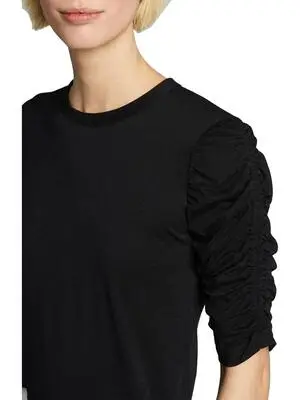 Veronica Beard Waldorf Tee - Black