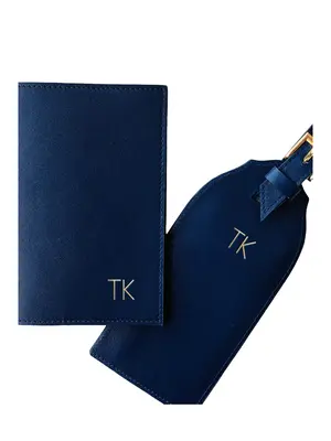 BELL & APOS;INVITO Bell'INVITO Monogram Luggage Tag Midnight