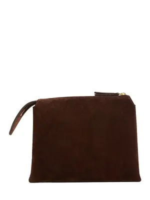 THE ROW THE ROW Nu Twin Mini Crossbody Bag Mocha