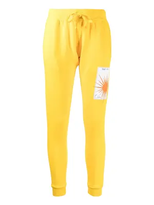 LA DETRESSE La Detresse Logo-Patch Cotton-Blend Track Pants