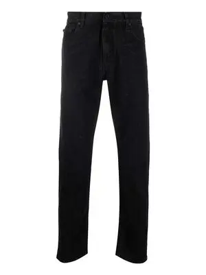 Off-White Industrial Strap Slim-cut Jeans - Black
