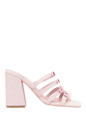 MACGRAW Dorothy Glitter-detail Sandals - Pink