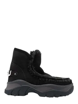 Mou Chunky Snow Boots - Black