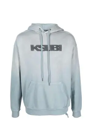 Ksubi Logo-print Cotton Hoodie - Blue