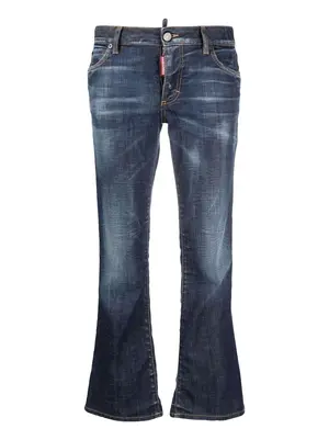 Dsquared2 Bleach-effect Distressed Jeans - Blue