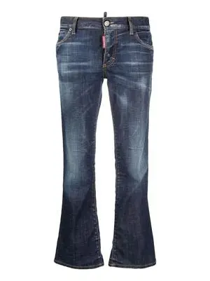 Dsquared2 Bleach-effect Distressed Jeans - Blue