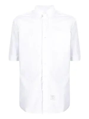 Thom Browne Rwb-stripe Shirt - White