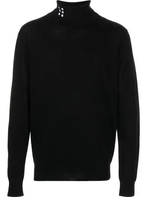 ROMEO HUNTE Roll-Neck Fitted Jumper