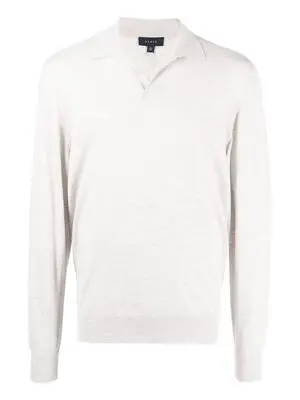 Sease Polo Neck Jumper Grey