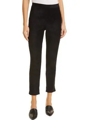 Kobi Halperin Lori Faux Suede Pants - Black